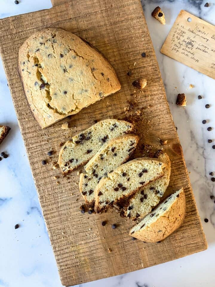Grandma Margie's Mandebread (Mandelbrot) - Nomaste Hungry