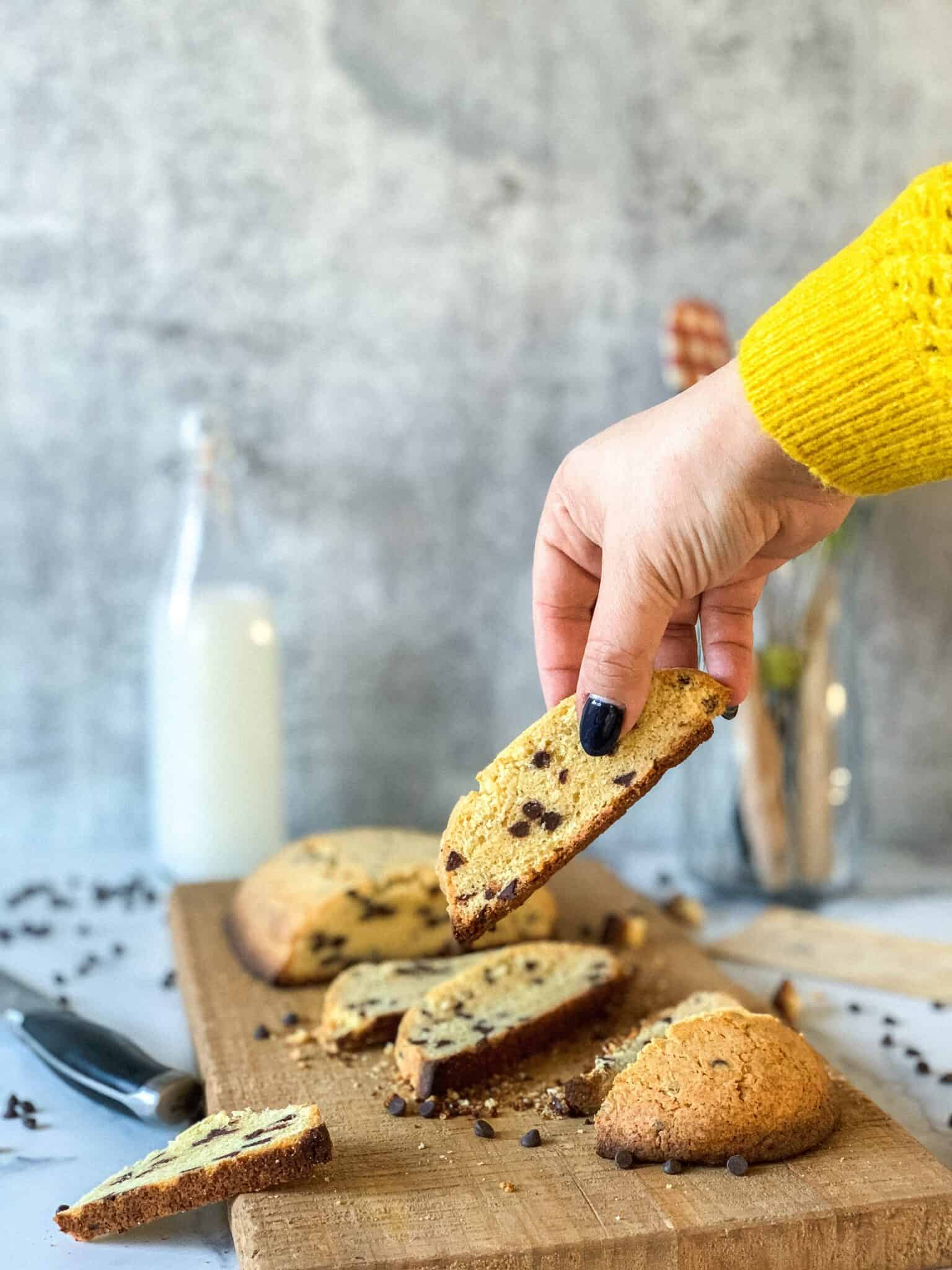 Grandma Margie's Mandebread (Mandelbrot) - Nomaste Hungry