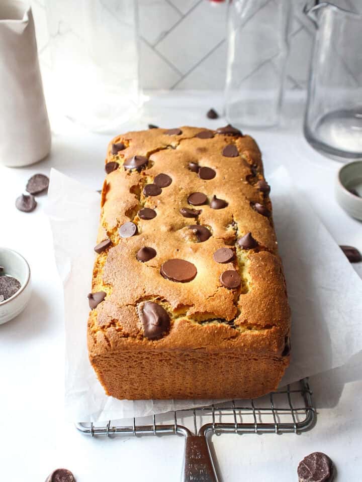 Chocolate Chip Mini Loaves - Nomaste Hungry