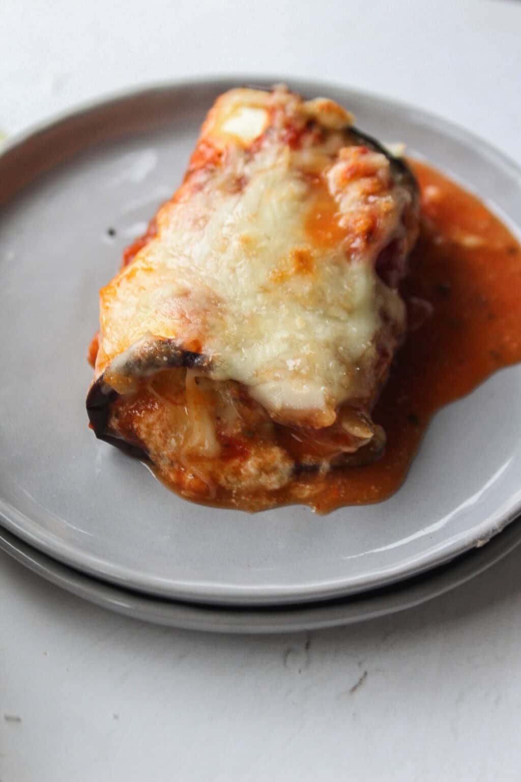 The Best Eggplant Rollatini Recipe (NO Breadcrumbs) - Nomaste Hungry